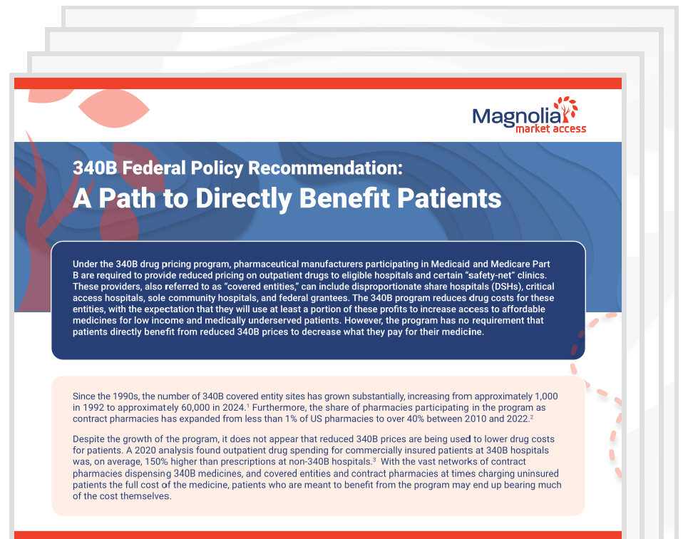 Issue Brief: Federal-Level Policy Solution to Reduce Costs for 340B ...