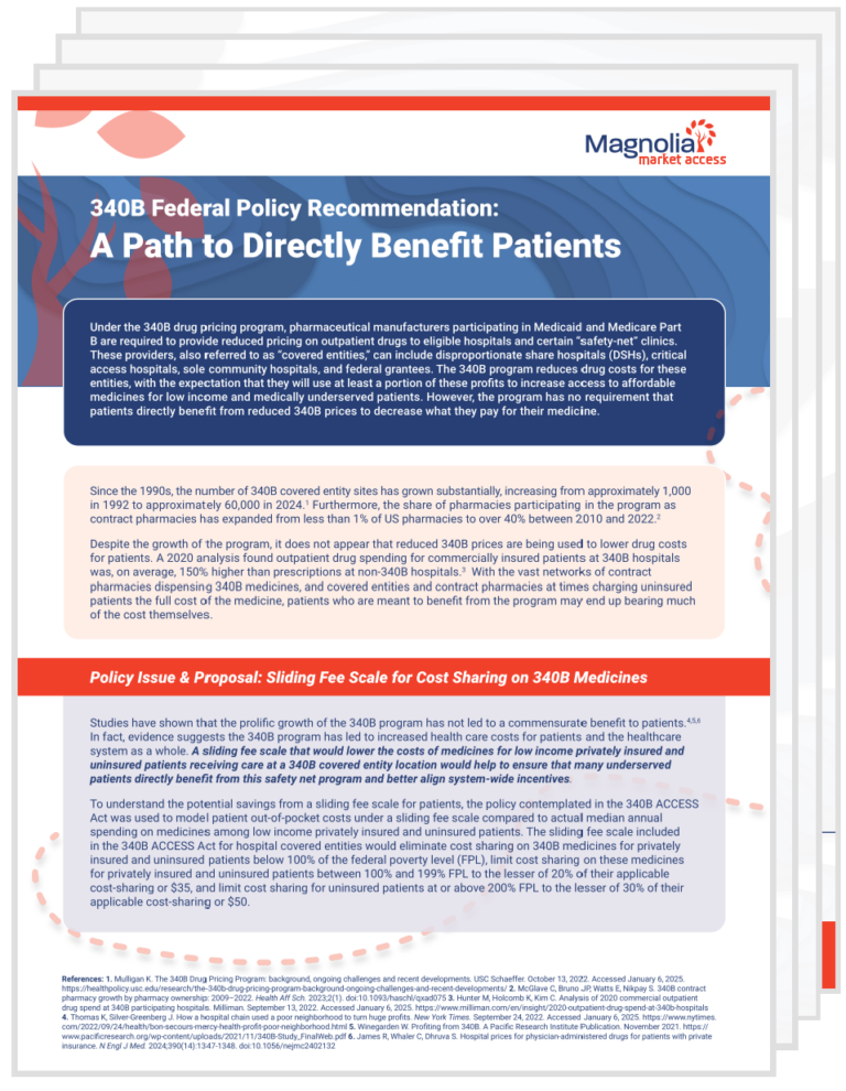 Issue Brief: Federal-Level Policy Solution to Reduce Costs for 340B ...