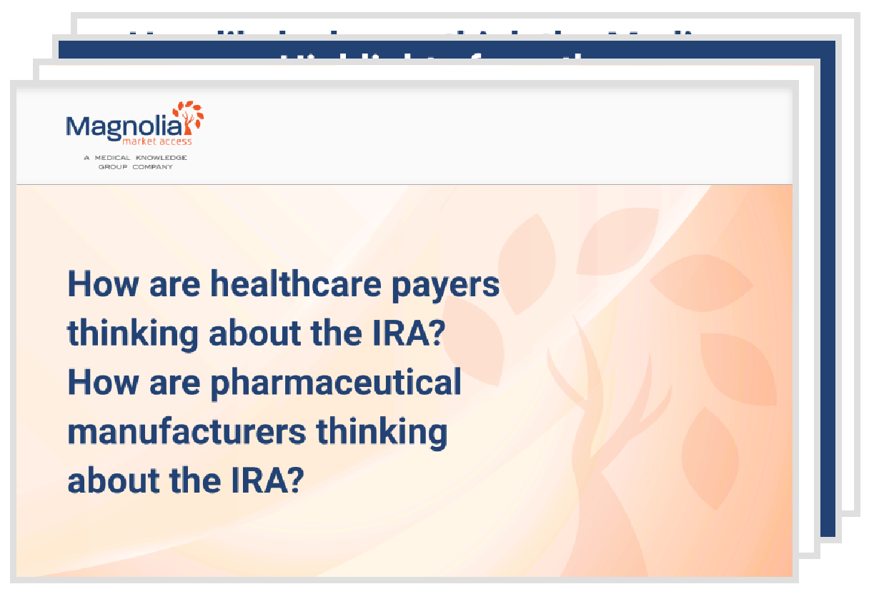 Gauging how healthcare payers and pharmaceutical manufacturers are reacting to the Inflation ...