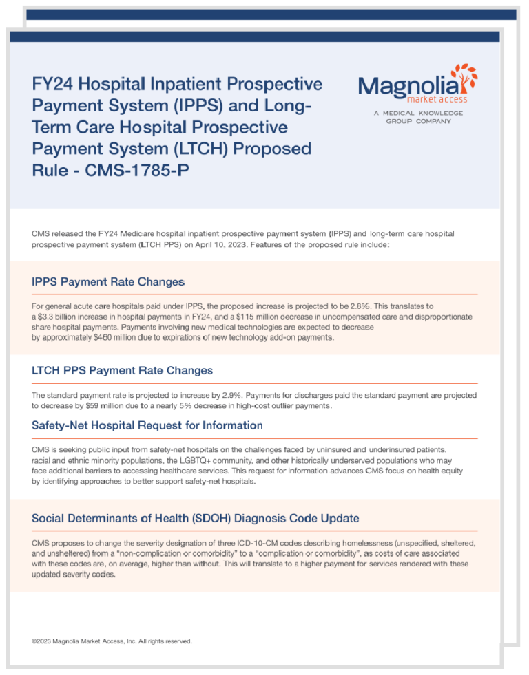 FY24 Hospital Inpatient Prospective Payment System (IPPS) and Long-Term ...